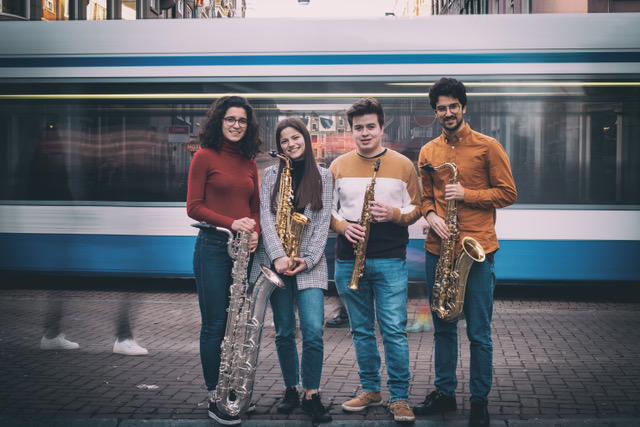 Maat Saxophone Quartet - Live Music Now